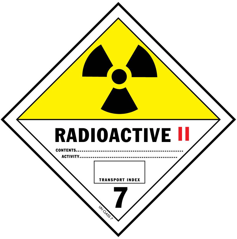 Radiology Physics – Radioactive Material Package Labels – RADIOLOGYPICS.COM